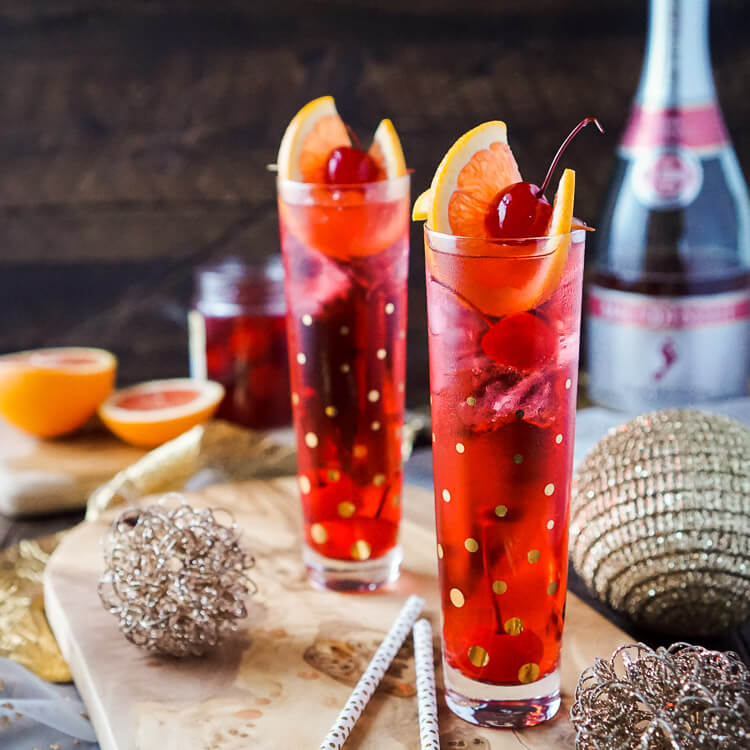 Champagne Shirley Temple Sugar And Soul