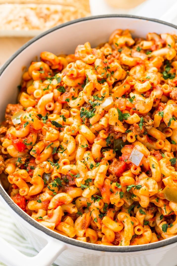 Easy American Chop Suey Recipe Sugar And Soul Co