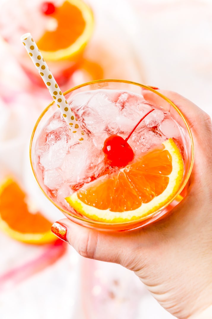 Classic Shirley Temple Drink Recipe Sugar And Soul