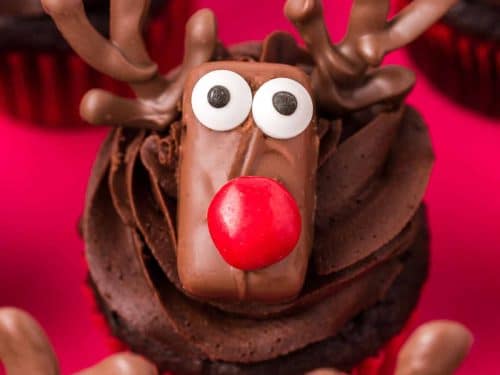Reindeer cupcakes store